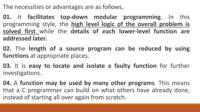 USER DEFINED FUNCTIONS IN C MRS.SOWMYA JYOTHI.pdf