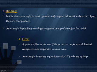 User defined gestures for surface computing | PPTX