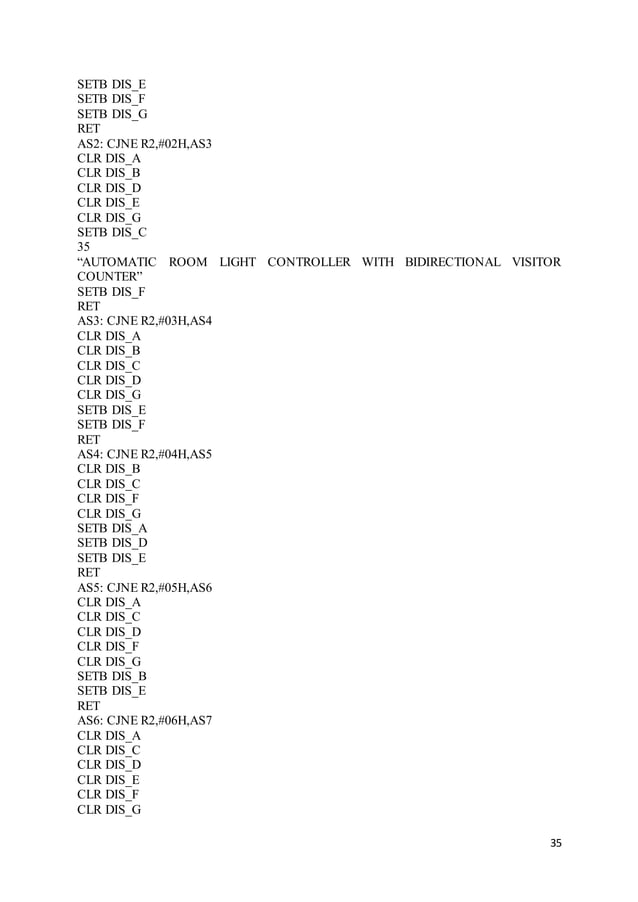 Automatic room light controller with bidirectional visitor counter