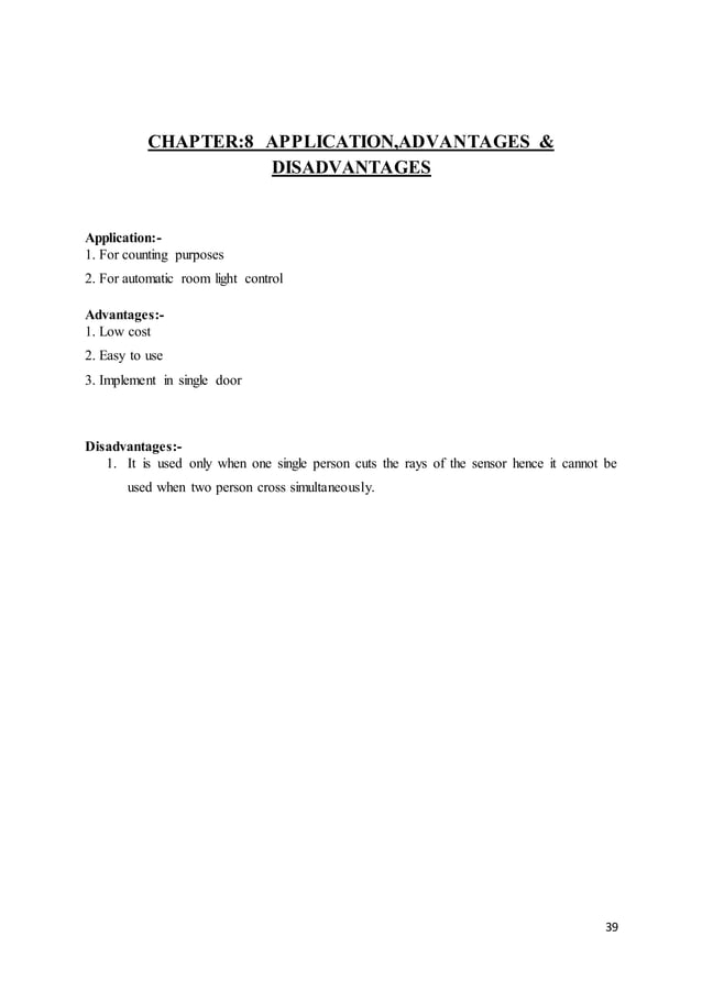 Automatic room light controller with bidirectional visitor counter