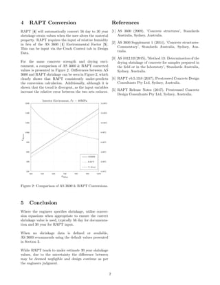 User Defined Shrinkage Strain in RAPT | PDF
