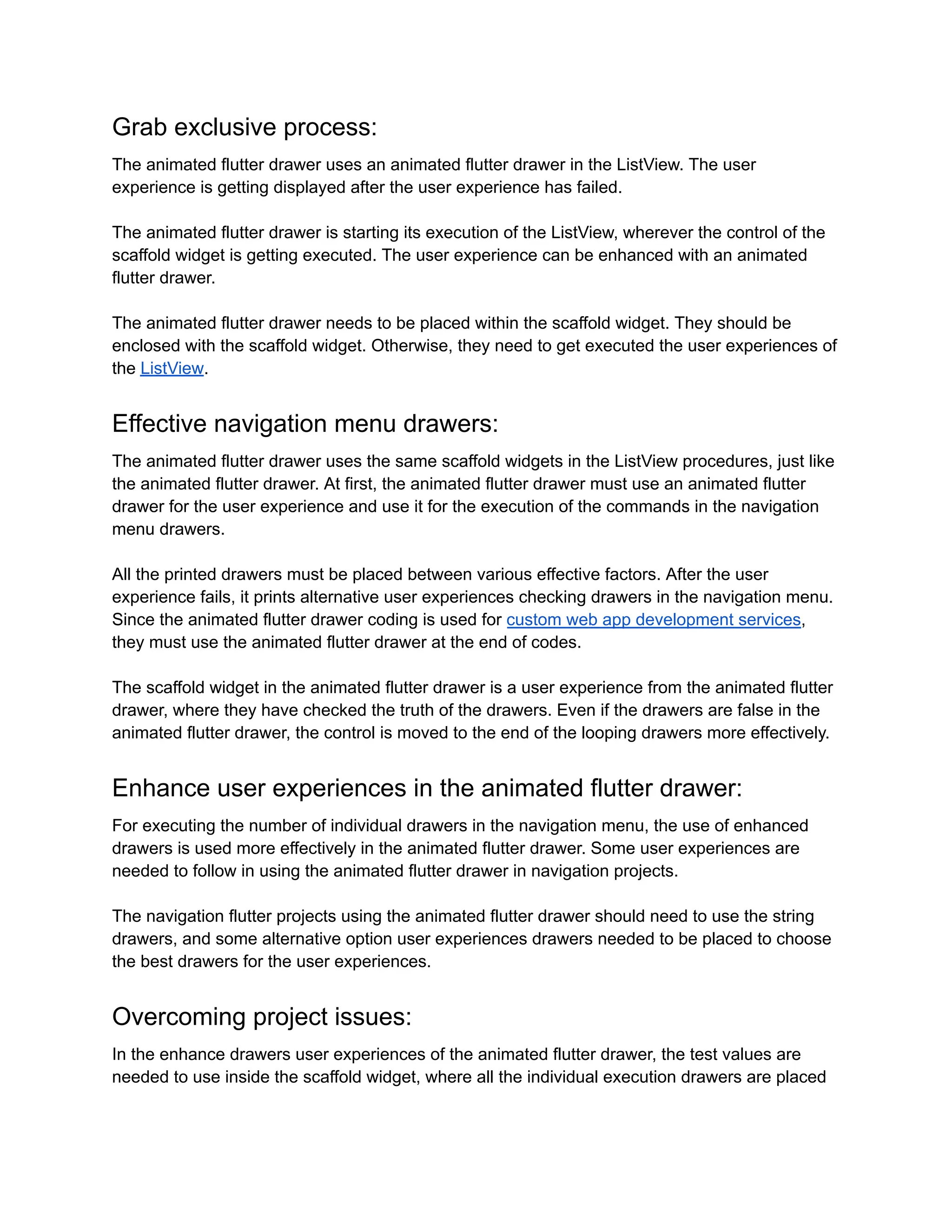 User Enhancement With Animated Flutter Drawer | PDF