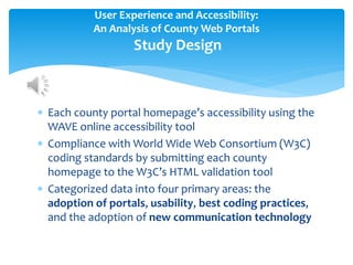 User Experience and Accessibility | PPTX