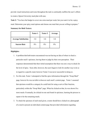 User Experience Assignment | PDF