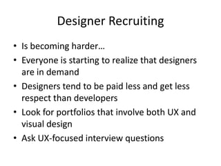 User Experience Design | PPT