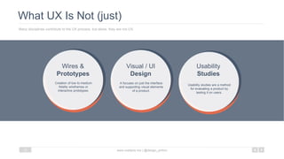 User Experience Design (UXD) Presentation | PPTX