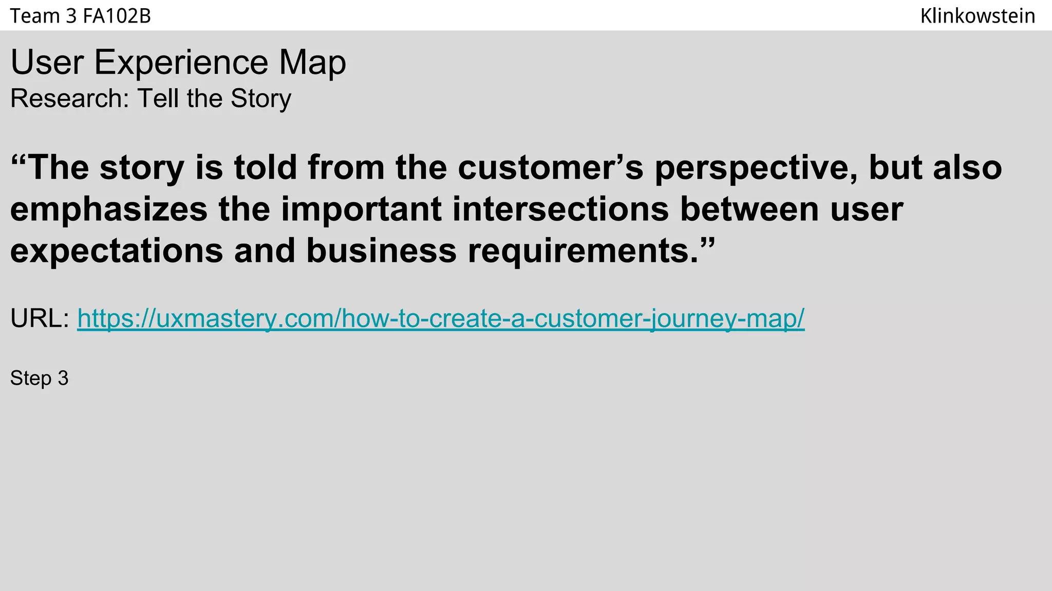 User experience map | PDF