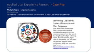 User Experience Research | PPTX