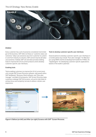 SAP User experience strategy | PDF