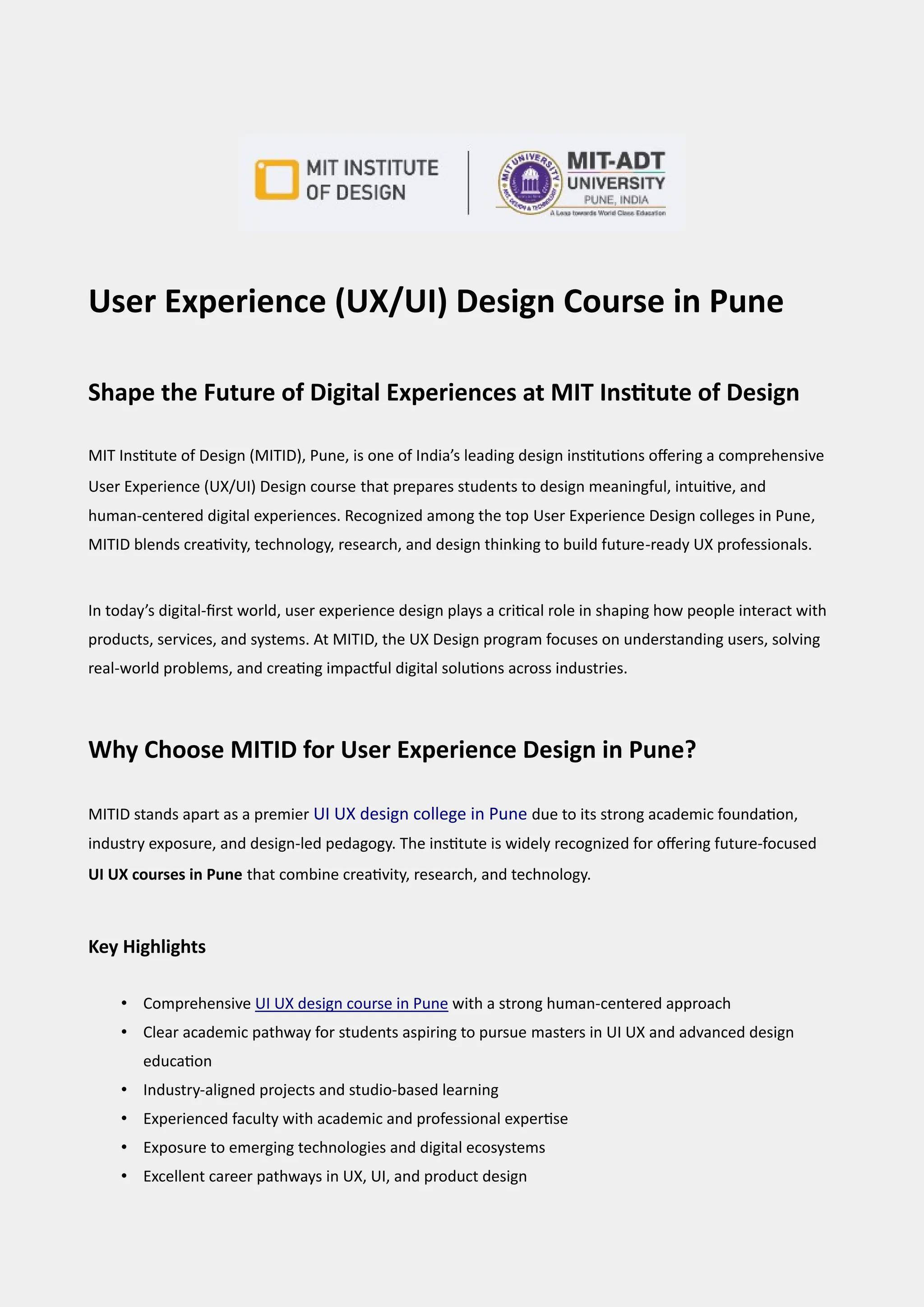User Experience (UX UI) Design Course in Pune.pdf