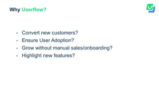 Userflow introduction | PDF