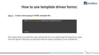 User Forms & API integration | PPT