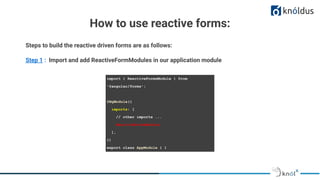 User Forms & API integration | PPT