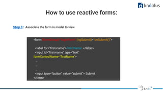 User Forms & API integration | PPT