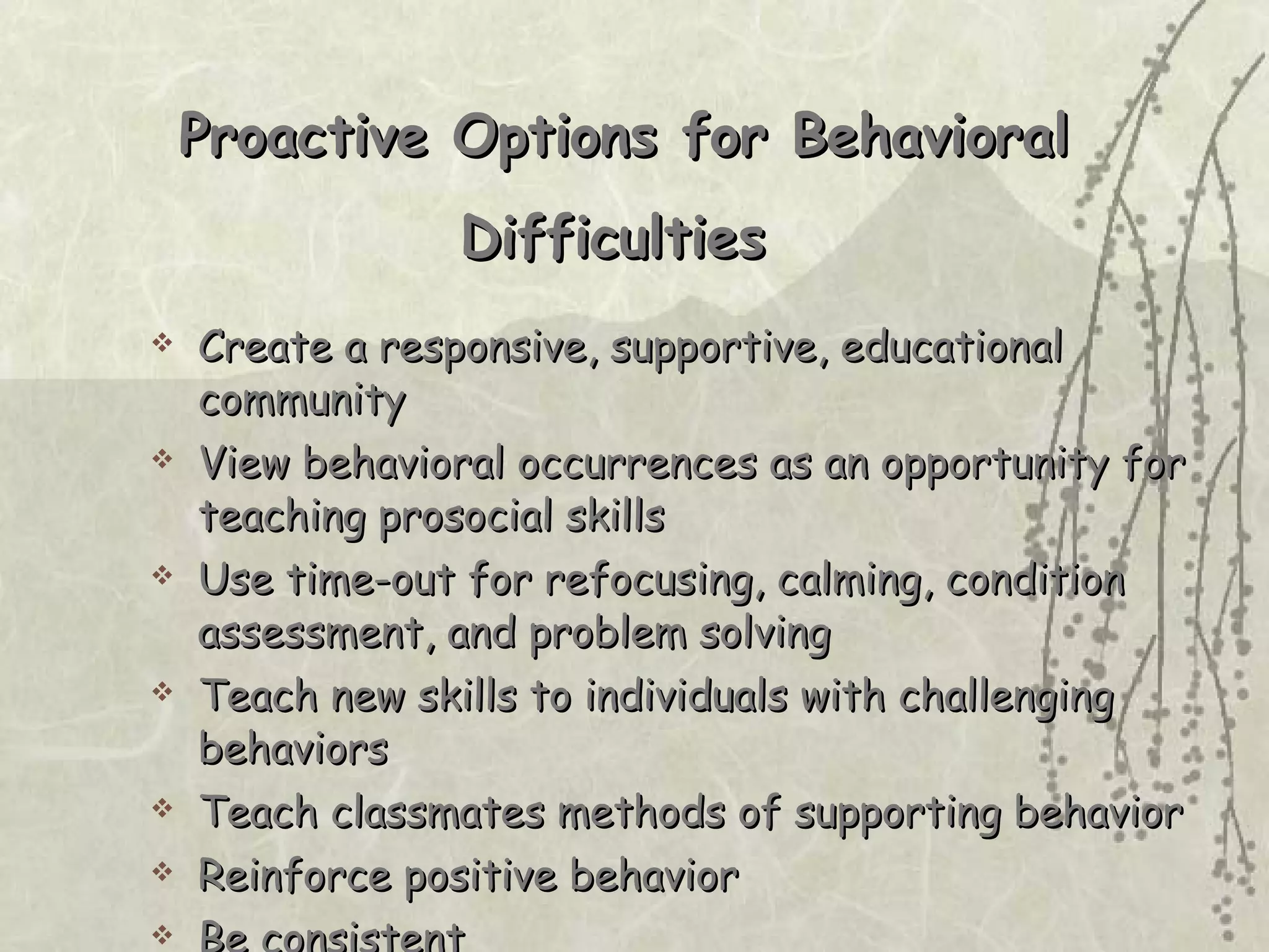 Beginning Functional Assessments and Behavior Intervention Plans | PPT