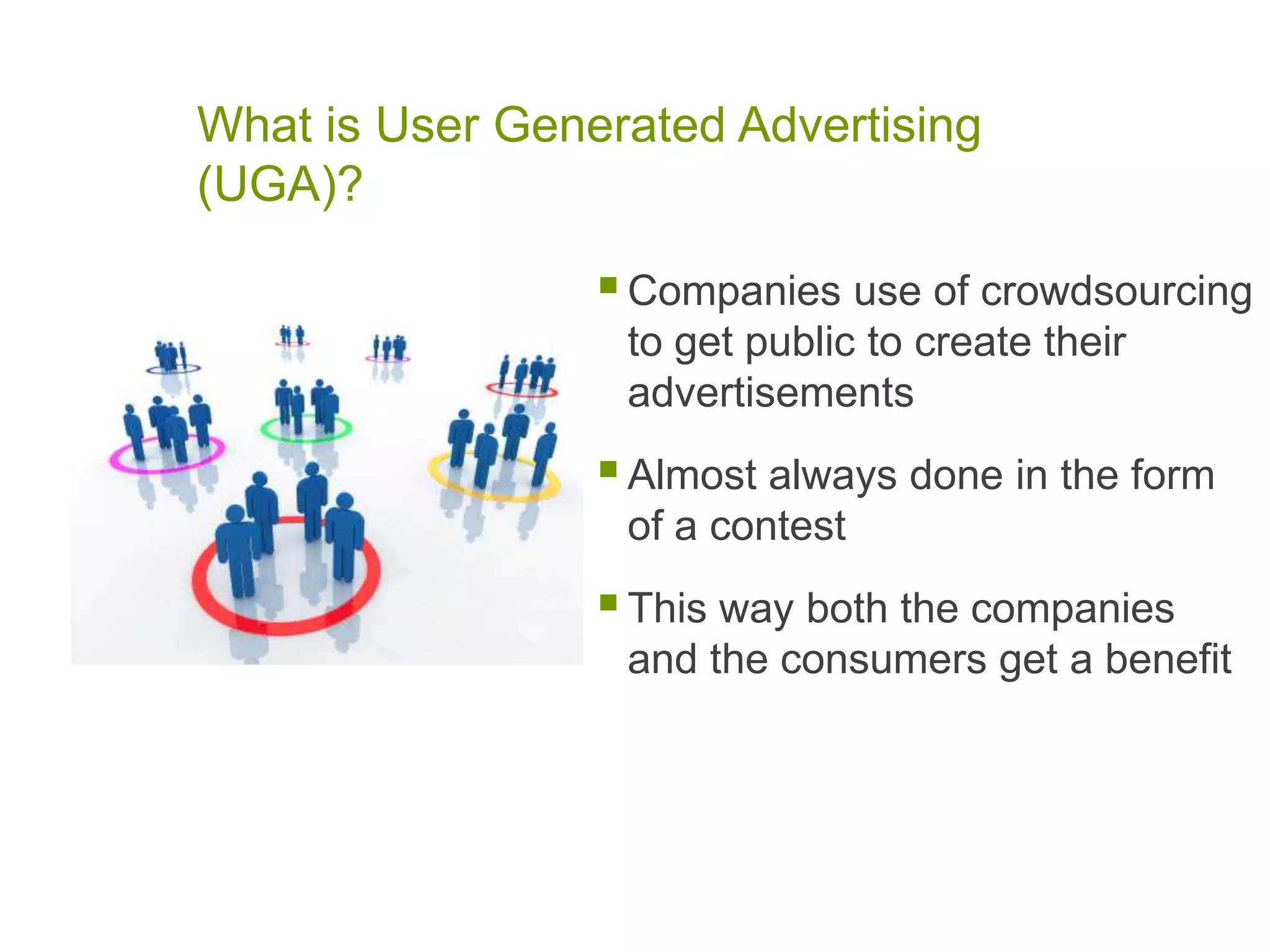 User generated advertising | PPTX
