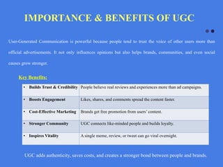User-Generated Communication (UGC) Explained: Examples, Benefits ...