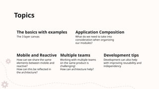 Usergroup - OutSystems Architecture.ppsx