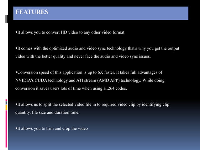 Pavtube hd video converter tutorials | PPTX
