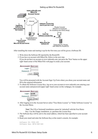 MikroTik User Guide | PDF