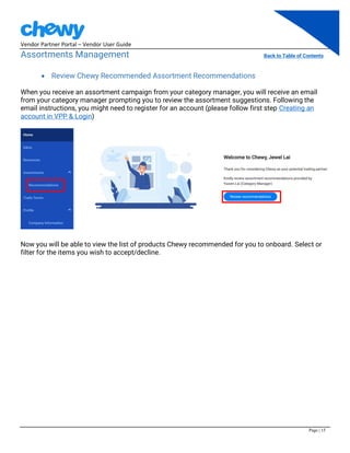 User Guide - Chewy Vendor Partner Portal - New to Chewy.pdf