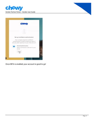User Guide - Chewy Vendor Partner Portal - New to Chewy.pdf