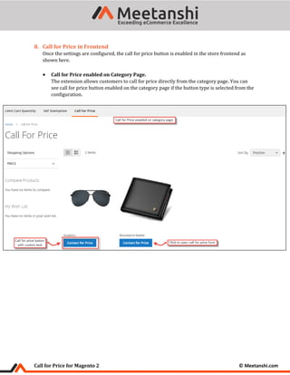 Magento 2 Call for Price | PDF