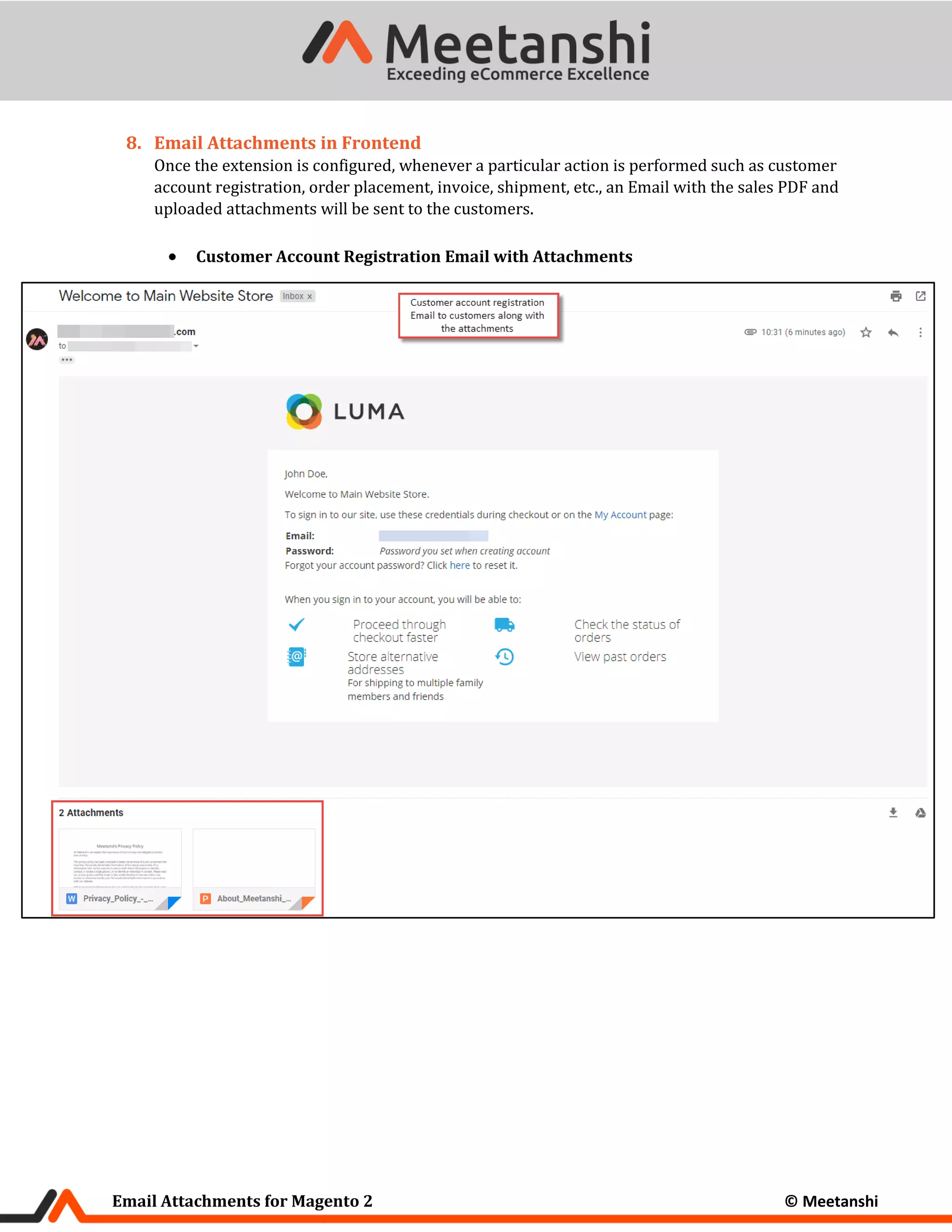 Magento 2 Email Attachments | PDF