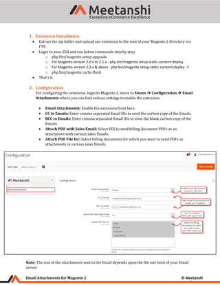 Magento 2 Email Attachments | PDF