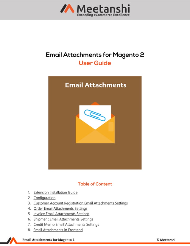 Magento 2 Email Attachments | PDF