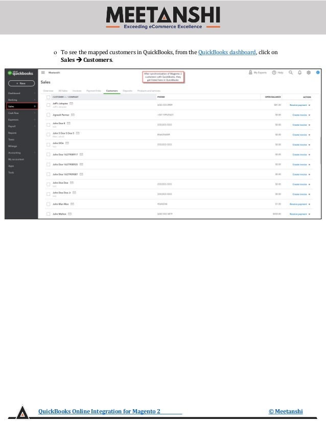 Magento 2 QuickBooks Online Integration | PDF