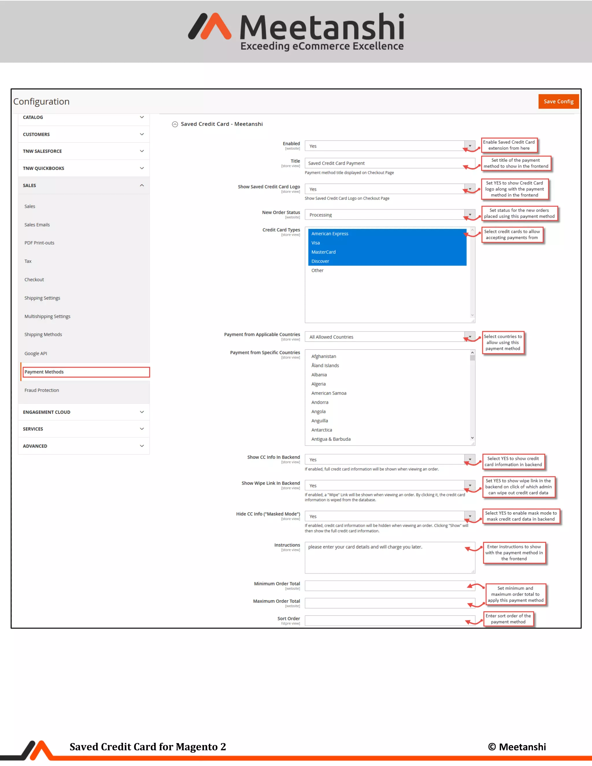 Magento 2 Saved Credit Card | PDF