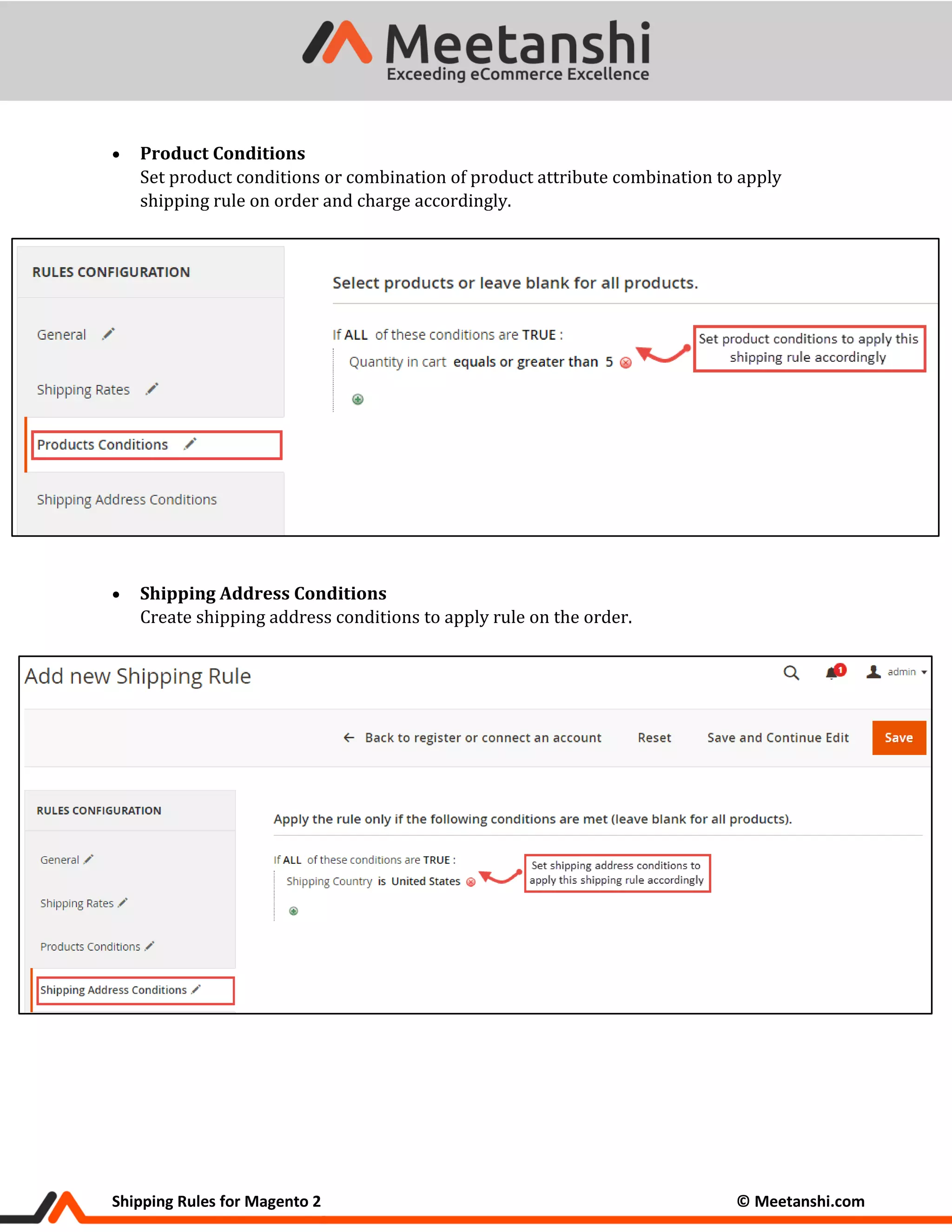 Magento 2 Shipping Rules | PDF | Technology & Computing
