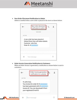 Magento 2 SMS Notification | PDF