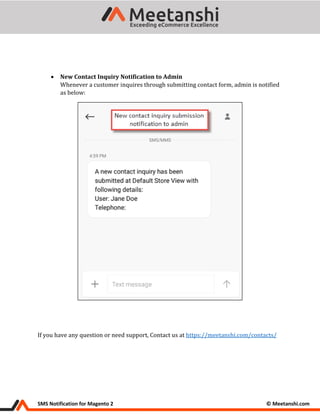 Magento 2 SMS Notification | PDF