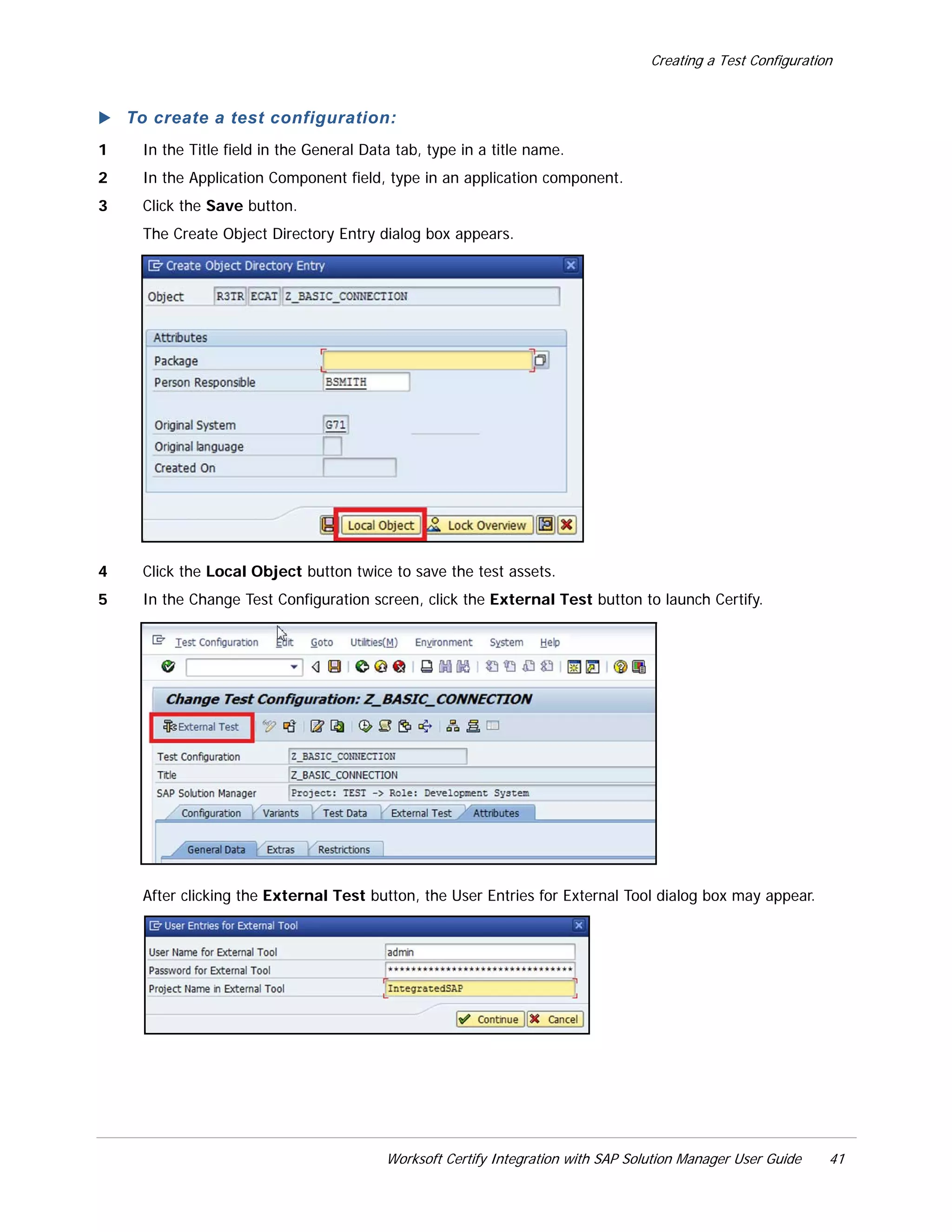 User guide worksoft-certify_integration_with_sap_solution_manager | PDF