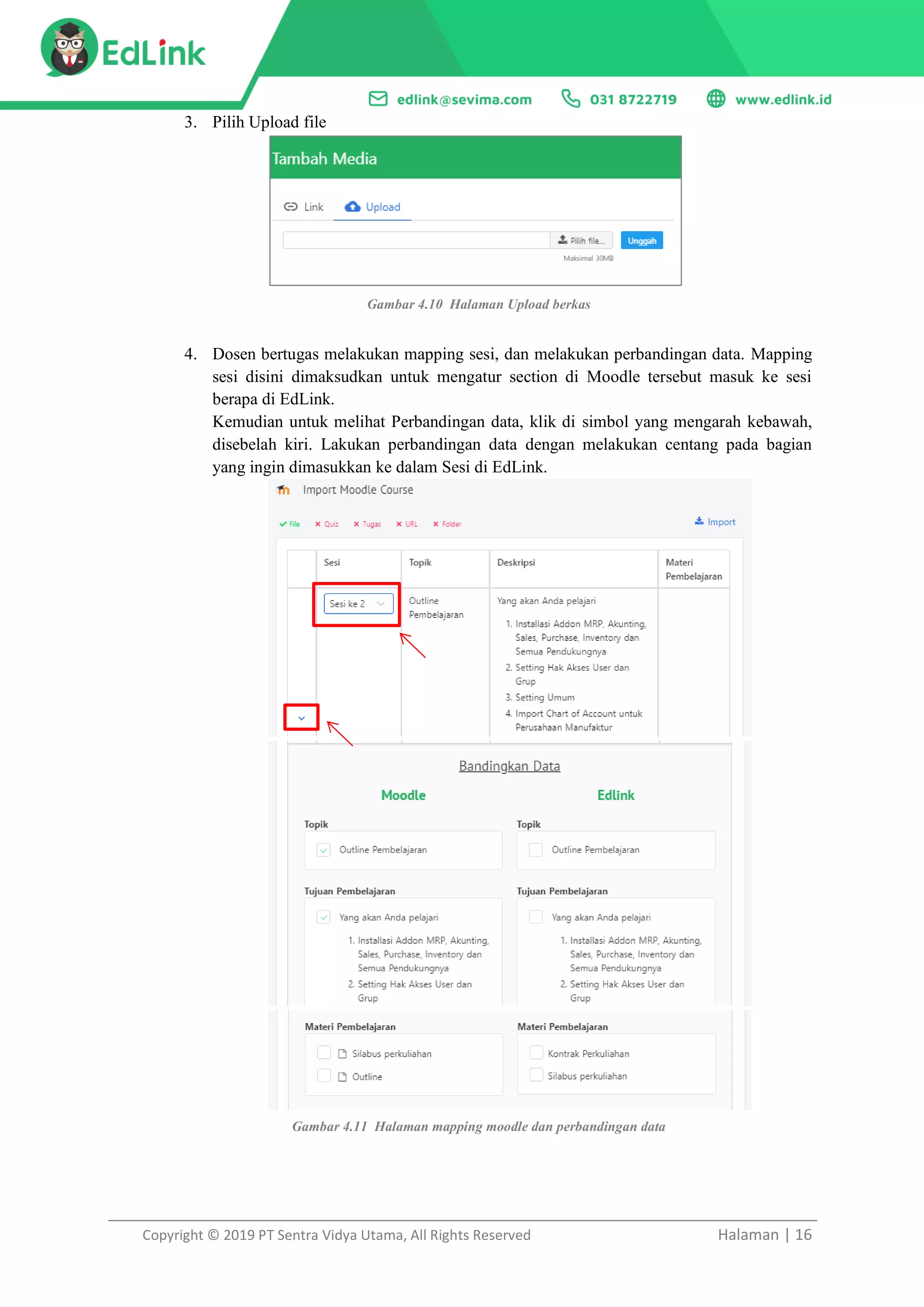 User guide edlink web v.1 | PDF