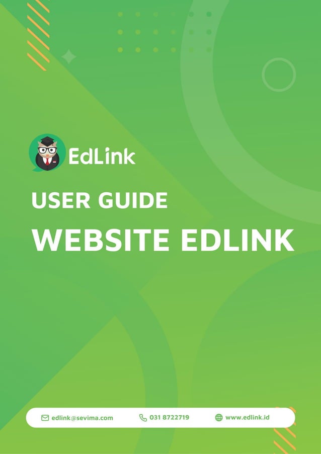 User guide edlink web v.1 | PDF