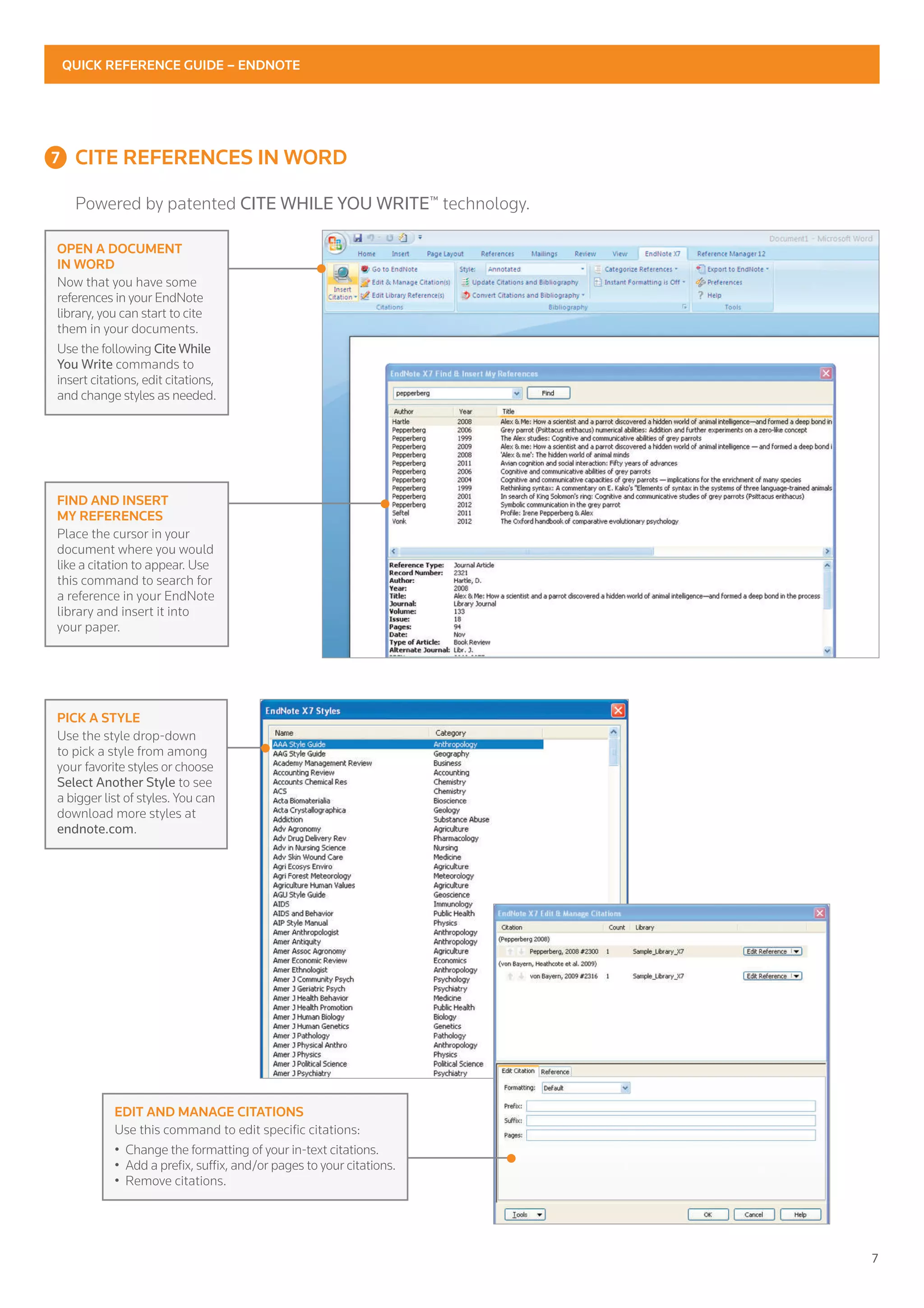 Userguide endnote | PDF