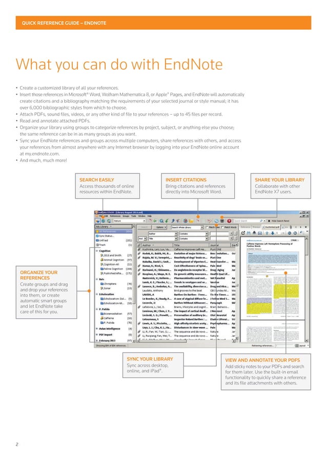 Userguide endnote | PDF