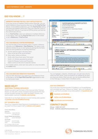 Userguide endnote | PDF