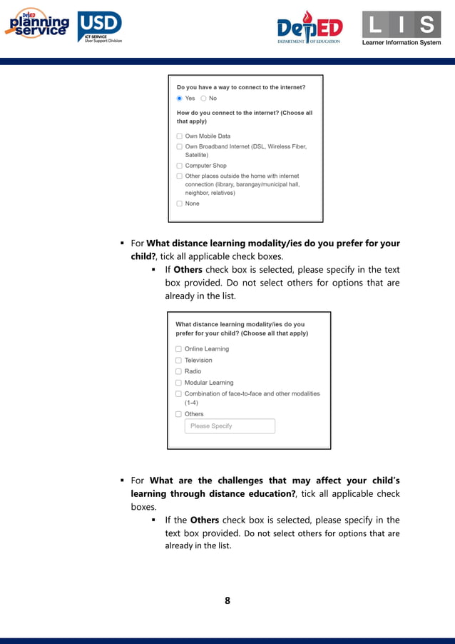 User guide for lesf facility school head system admin | PDF