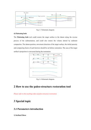 User guide of paleo-structure restoration module v2.2.0 | PDF