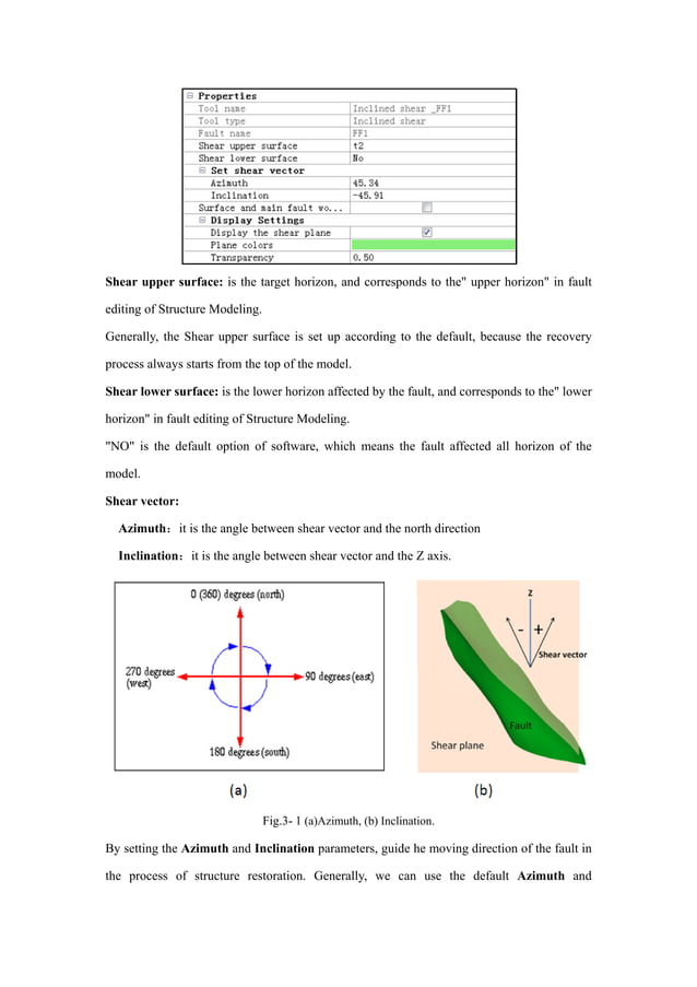 User guide of paleo-structure restoration module v2.2.0 | PDF | Geology ...