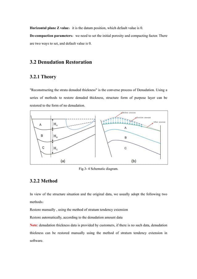 User guide of paleo-structure restoration module v2.2.0 | PDF | Geology ...