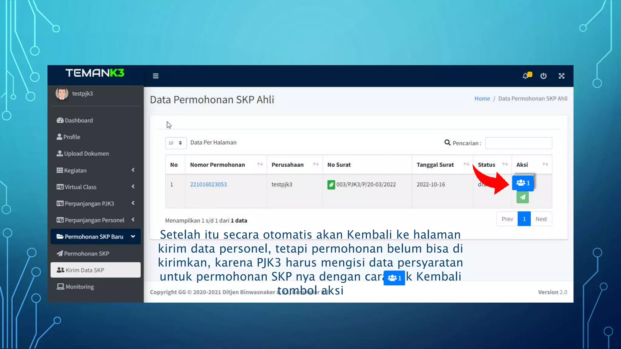 User Guide PJK3 - Tata Cara PENDAFTARAN SKP AHLI - AUDITOR INTERNAL (1 ...