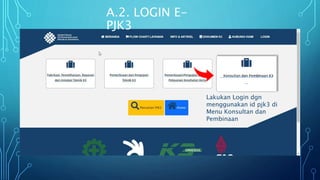 User Guide PJK3 - Tata Cara PENDAFTARAN SKP AHLI - AUDITOR INTERNAL (1 ...