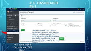 User Guide PJK3 - Tata Cara PENDAFTARAN SKP AHLI - AUDITOR INTERNAL (1 ...