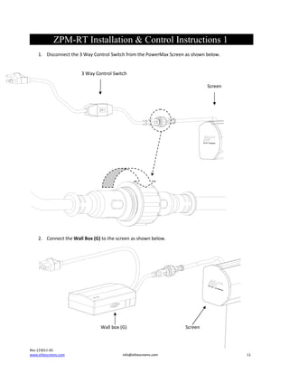 User guide powermax_series screens | PDF
