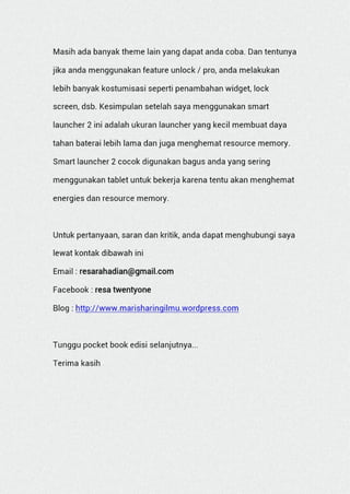 User guide smart launcher | PDF